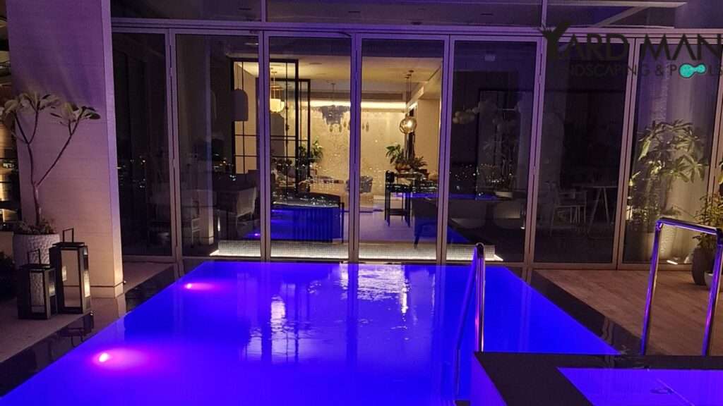 New Swimming Pool Retiling Commissioning Blue Water Island