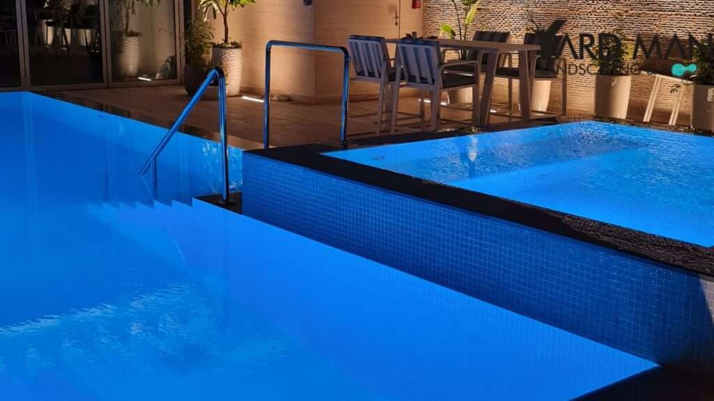 New Swimming Pool Retiling Commissioning Blue Water Island