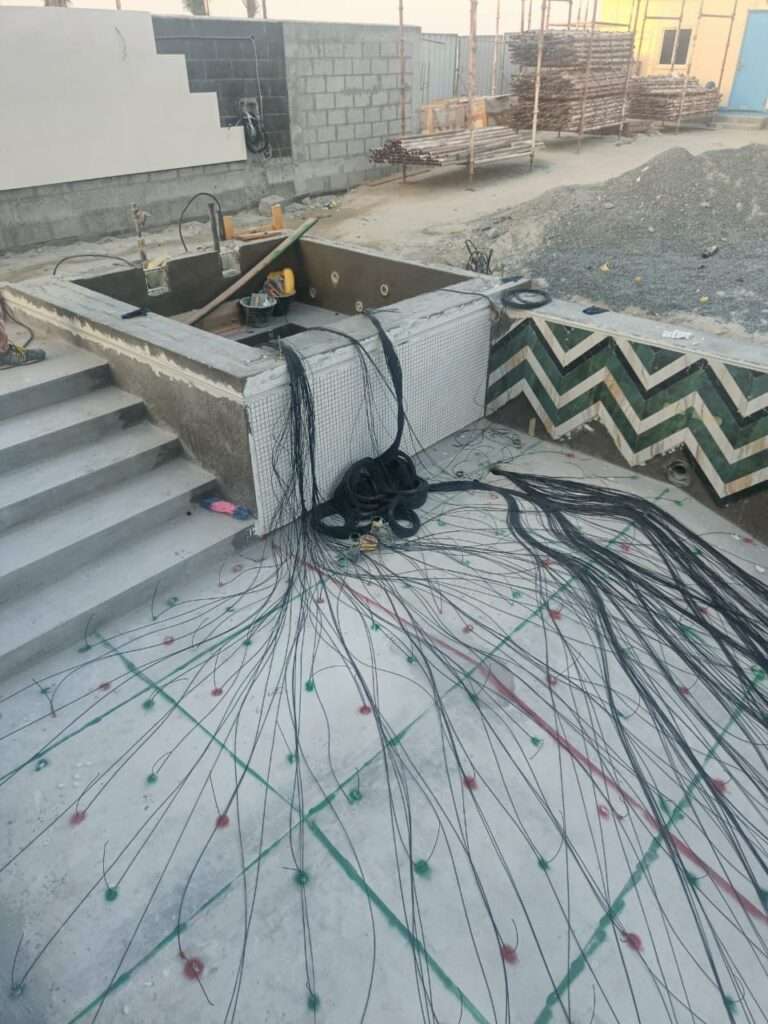 Swimming Pool Fiber Optic Lights