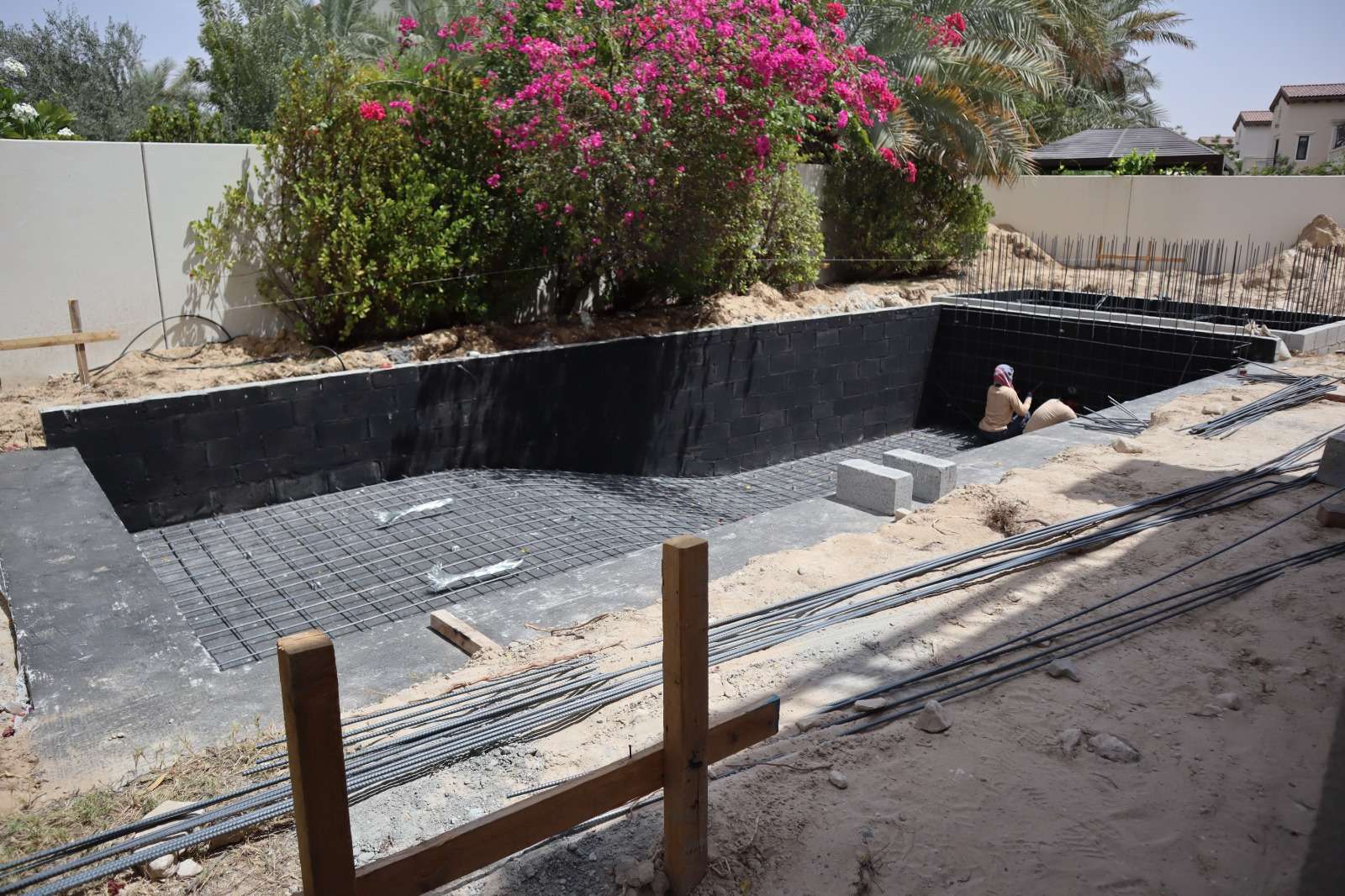 Swimming Pool and Landscape Design In Arabian Ranches Dubai
